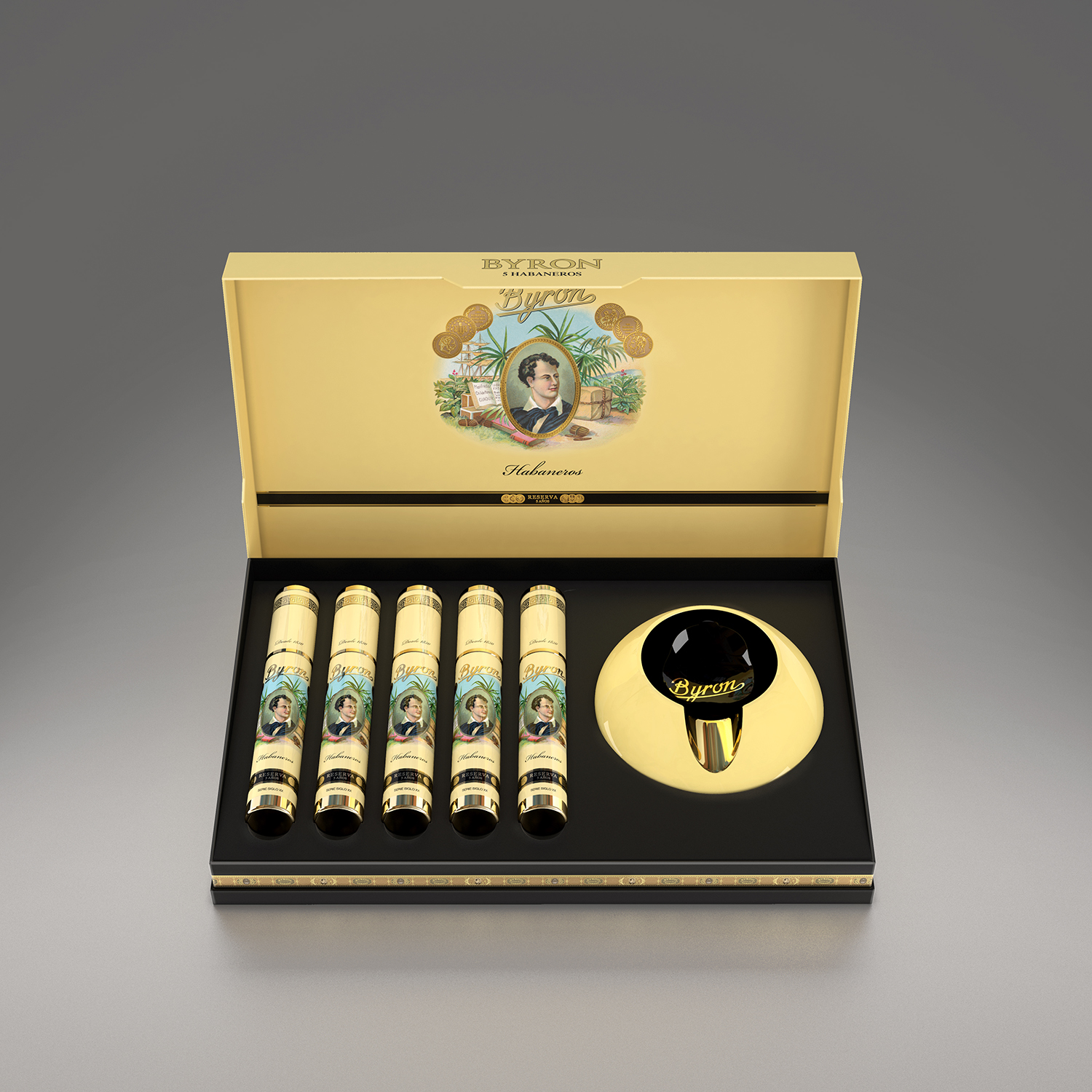 A Royal Offering: Byron 20th Century Habaneros Gift Set | Cigar Snob ...