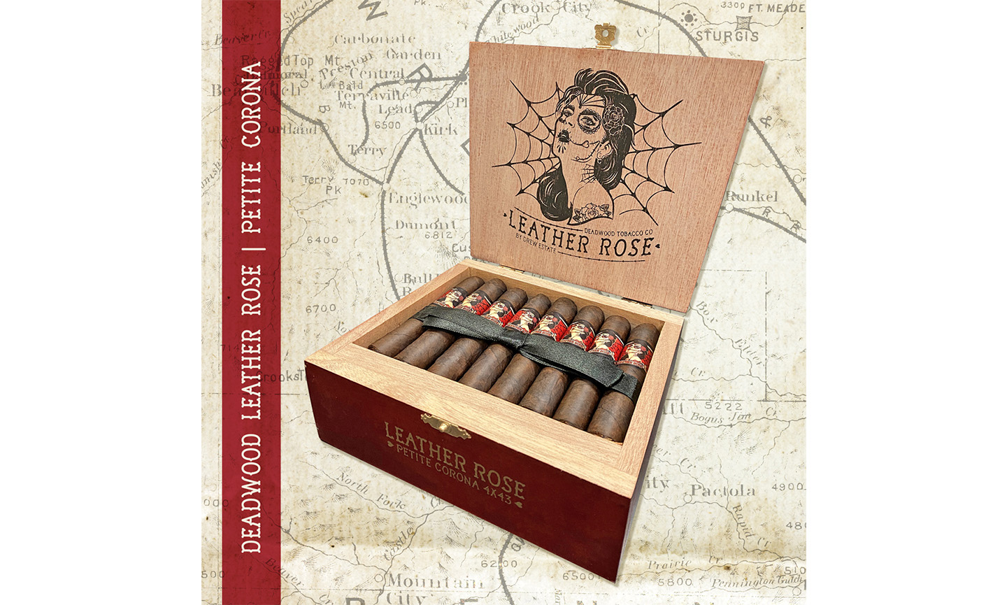 Drew Estate Launches Deadwood Leather Rose Petite Corona | Cigar Snob ...