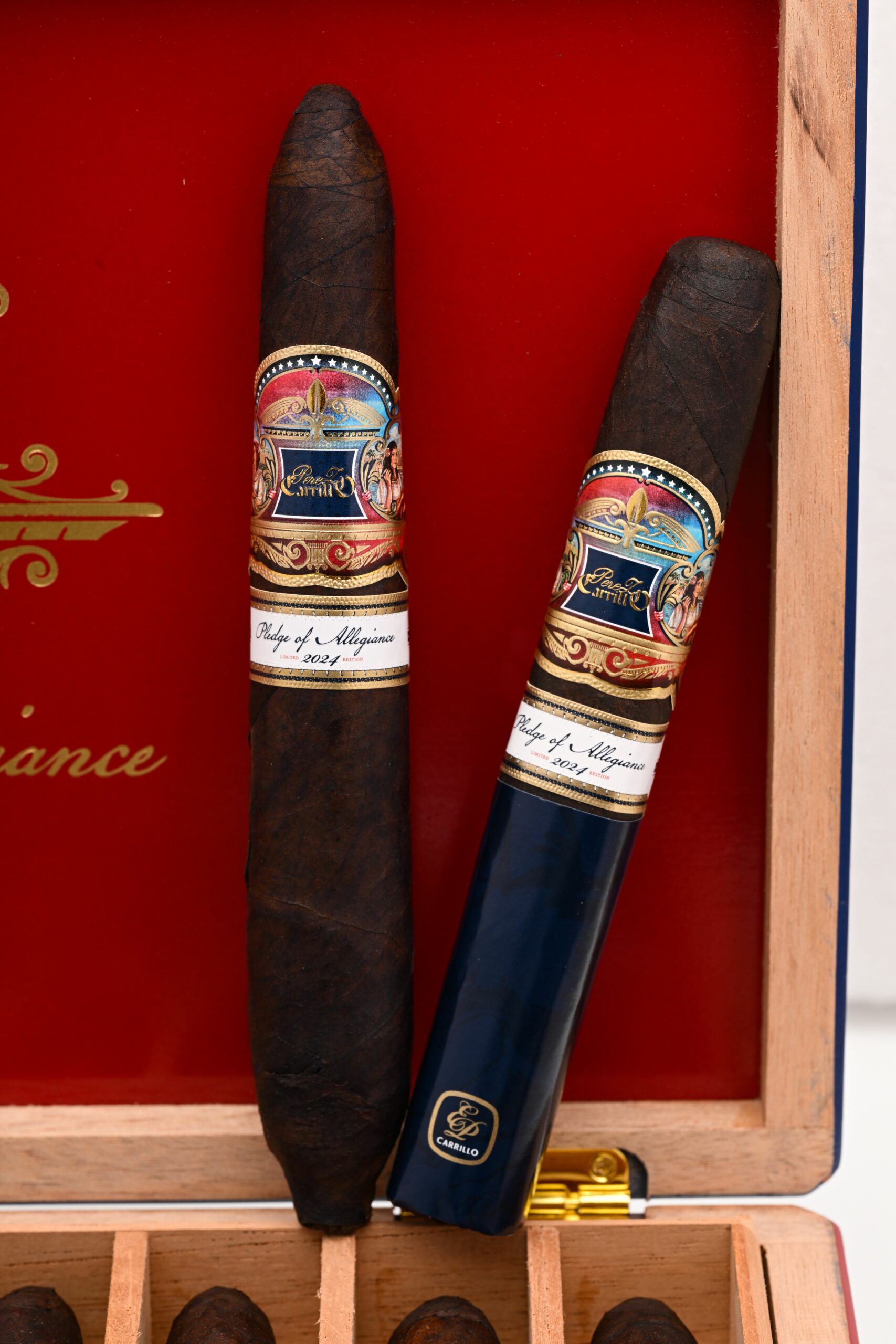 E.P. Carrillo Announces Pledge of Allegiance Salomon Cigar in ...