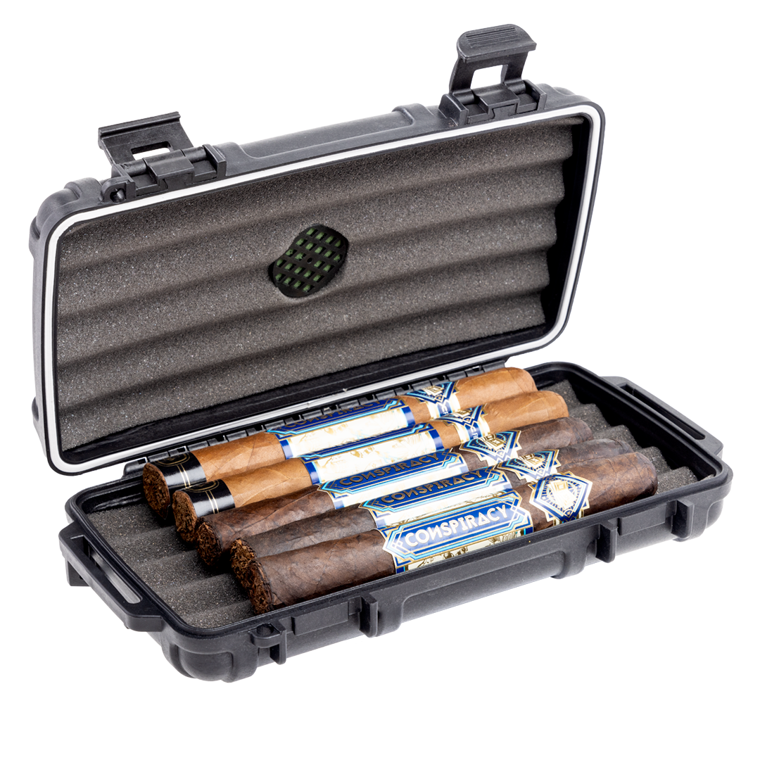 Quality Importers Reveal The 5-count Cigar Caddy Camouflage Travel Case ...