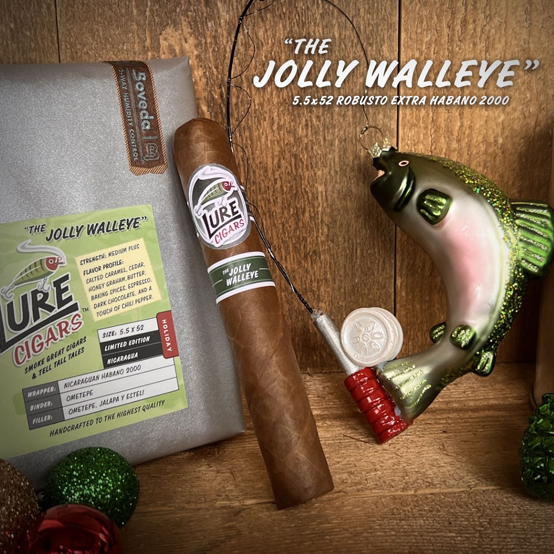 Lure Cigars Announces The Jolly Walleye to Celebrate the Holiday Season ...