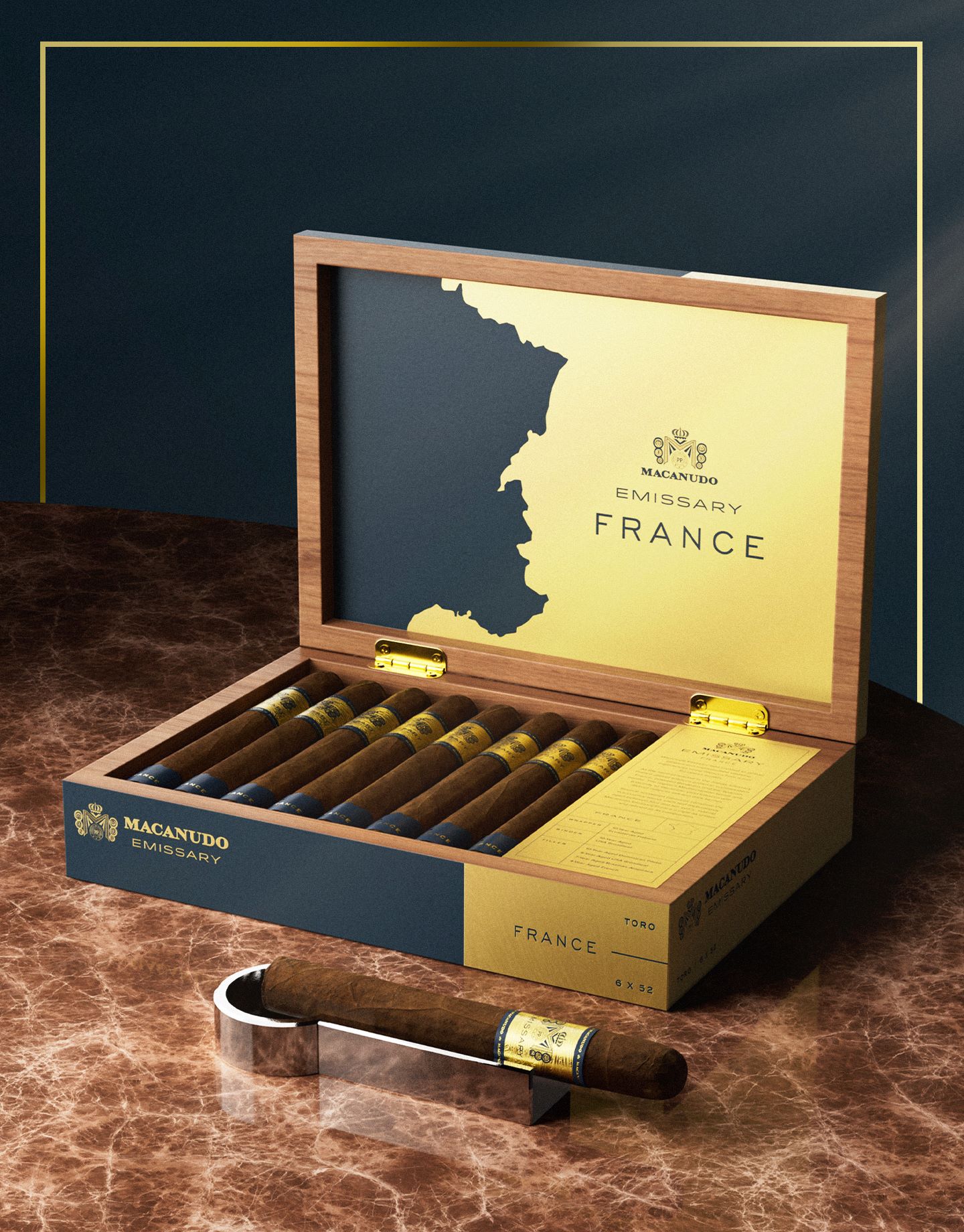 Macanudo Returns to Europe with Emissary France | Cigar Snob Magazine