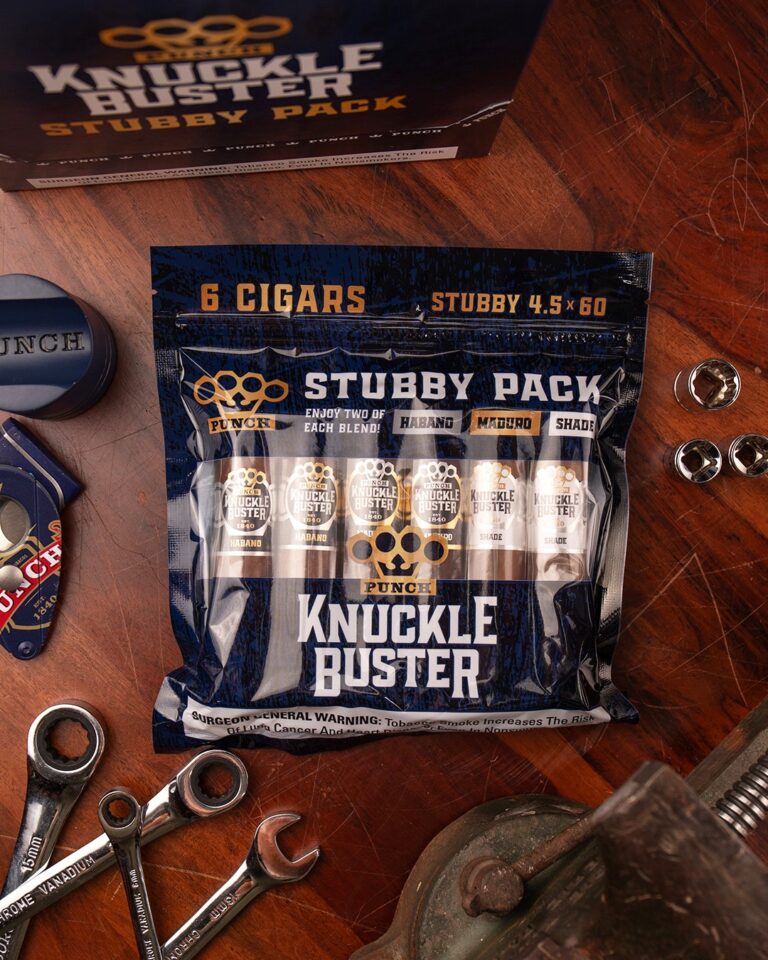 Punch Launches Knuckle Buster Stubby 6 Pack | Cigar Snob Magazine